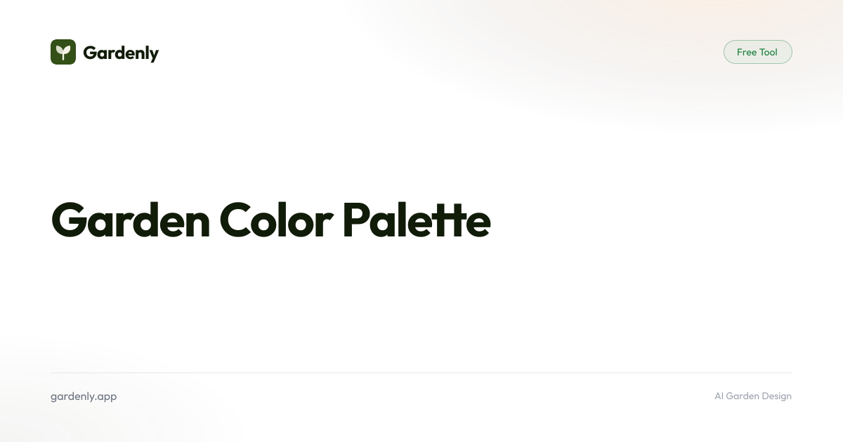 Free Garden Color Palette Planner | Flower Color Schemes | Gardenly